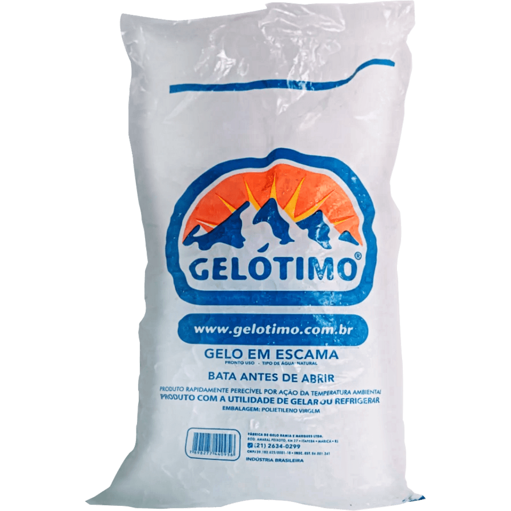 Gelo Gelótimo escama 10kg - Apoio Entrega V2