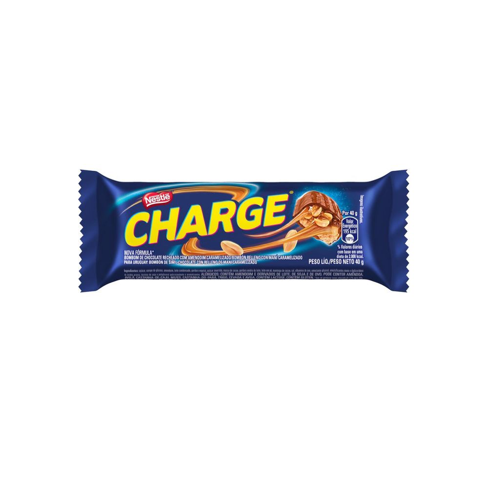 Chocolate CHARGE 40g - Apoio Entrega V2