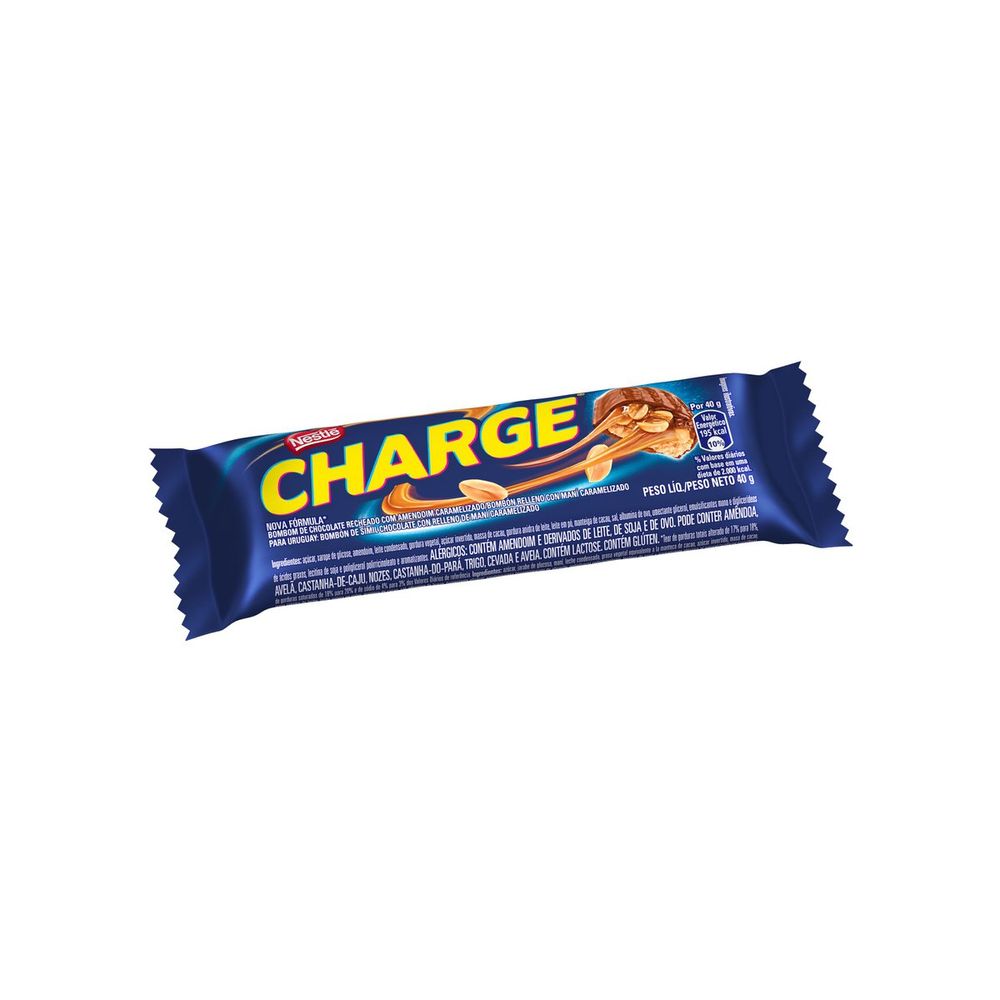 Chocolate CHARGE 40g - Apoio Entrega V2
