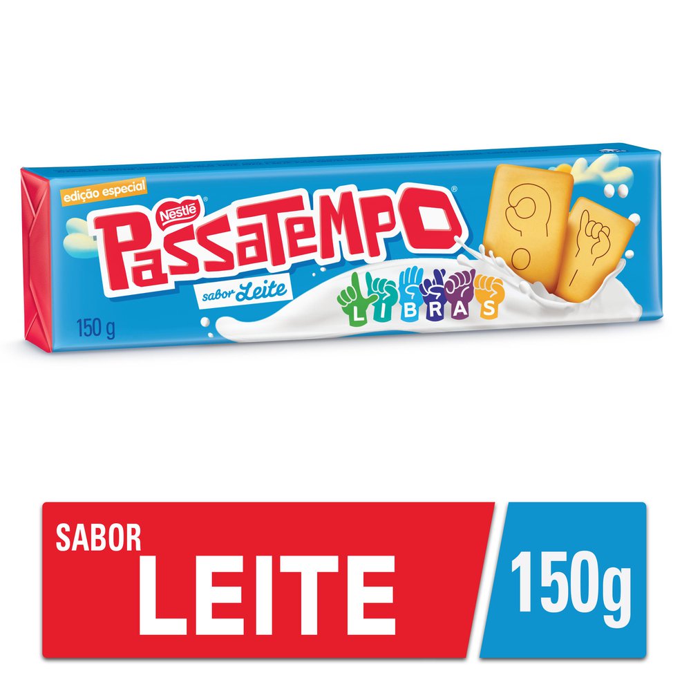 Biscoito NESTLÉ Passatempo Júnior Leite 150G - Apoio Entrega V2