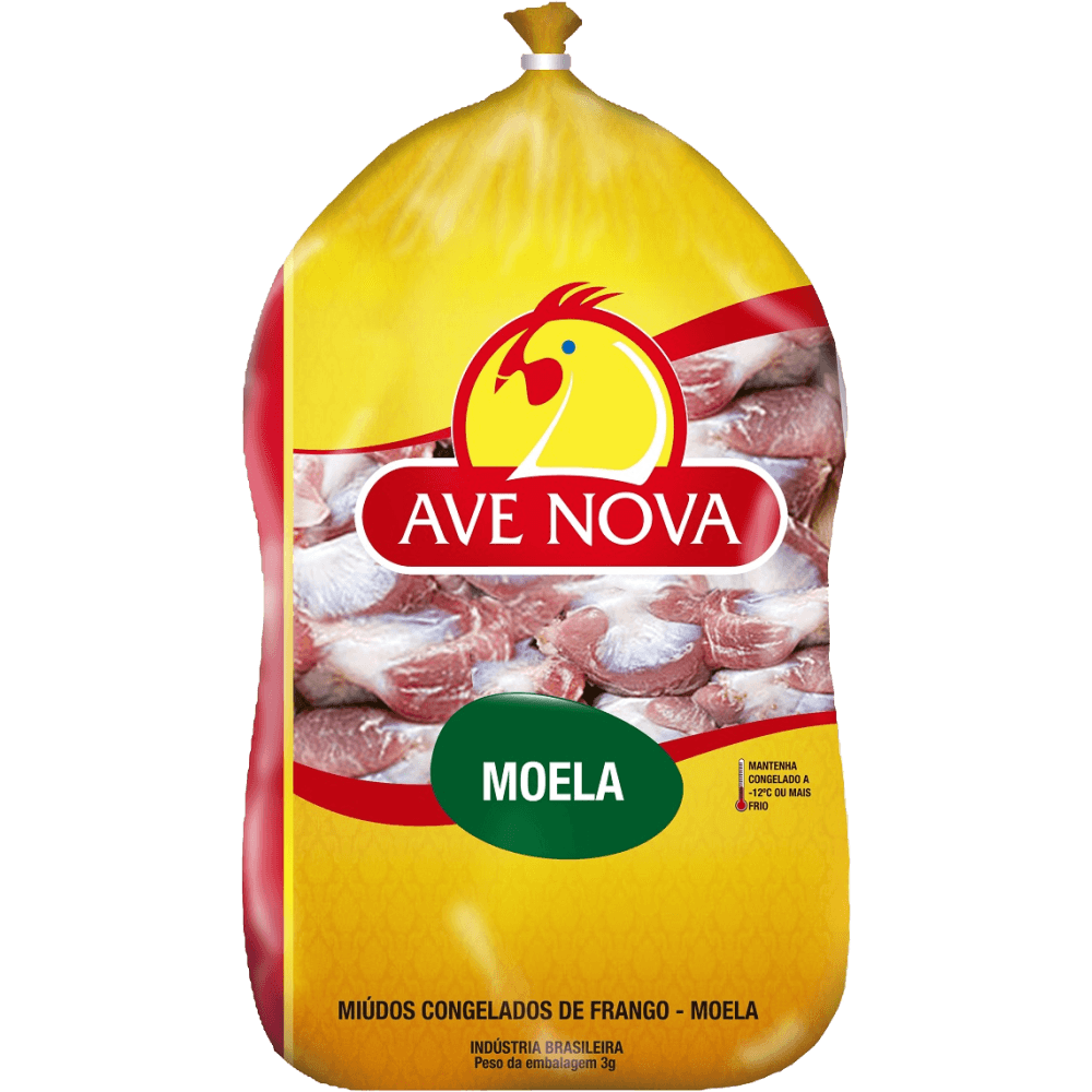 Moela de Frango Ave Nova 800g - Apoio Entrega V2
