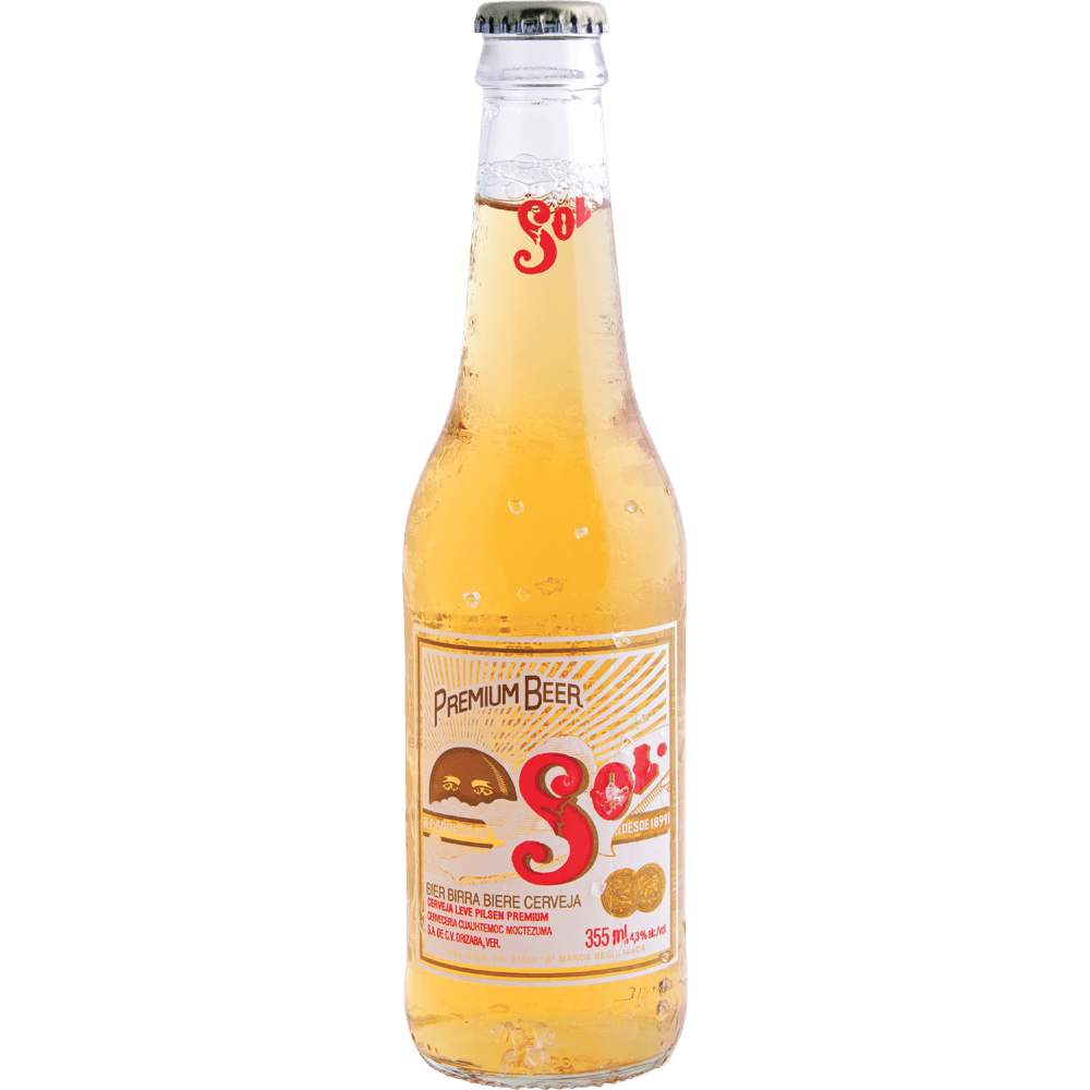 Cerveja Sol Premium Long Neck 330ml - Apoio Entrega V2