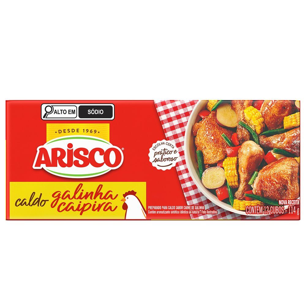 Caldo Arisco Galinha 114 GR - Apoio Entrega V2