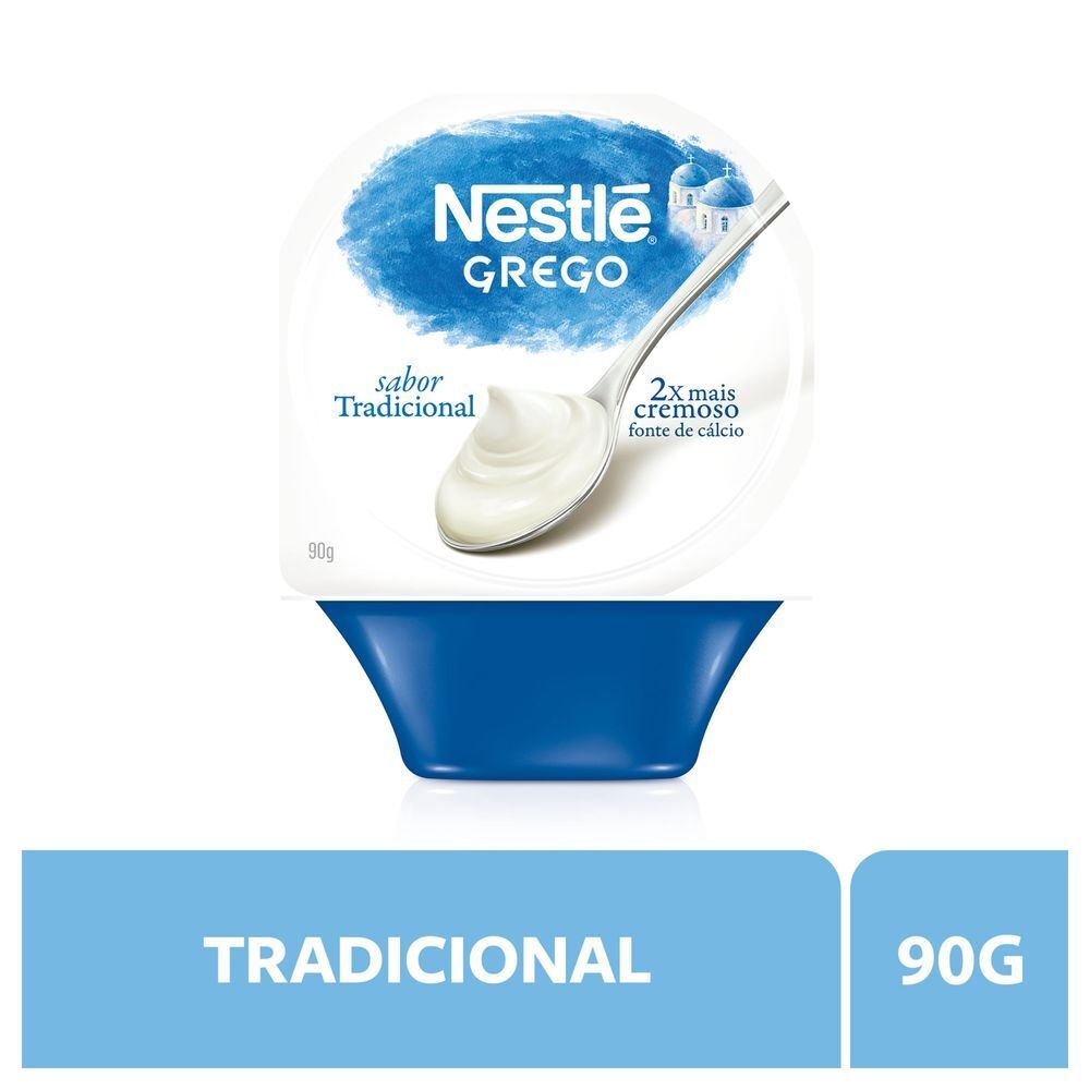 Iogurte Nestlé Grego Tradicional 90G - Apoio Entrega V2