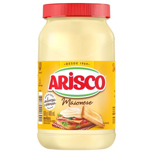 Maionese Arisco Tradicional 500 GR - Apoio Entrega V2